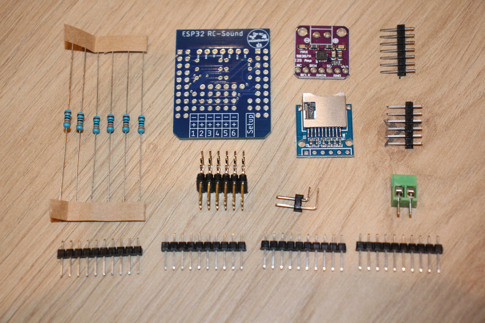 ESP32 RC-Sound Bausatz – Der RC-Modellbauer